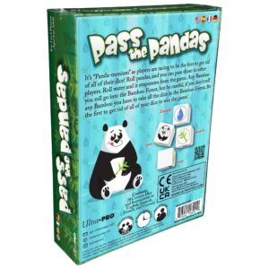 Pass The Pandas - Family-friendly activity, dice rolling game, fun party option, kids' dice game, board game for kids, strategy play, fast-paced fun