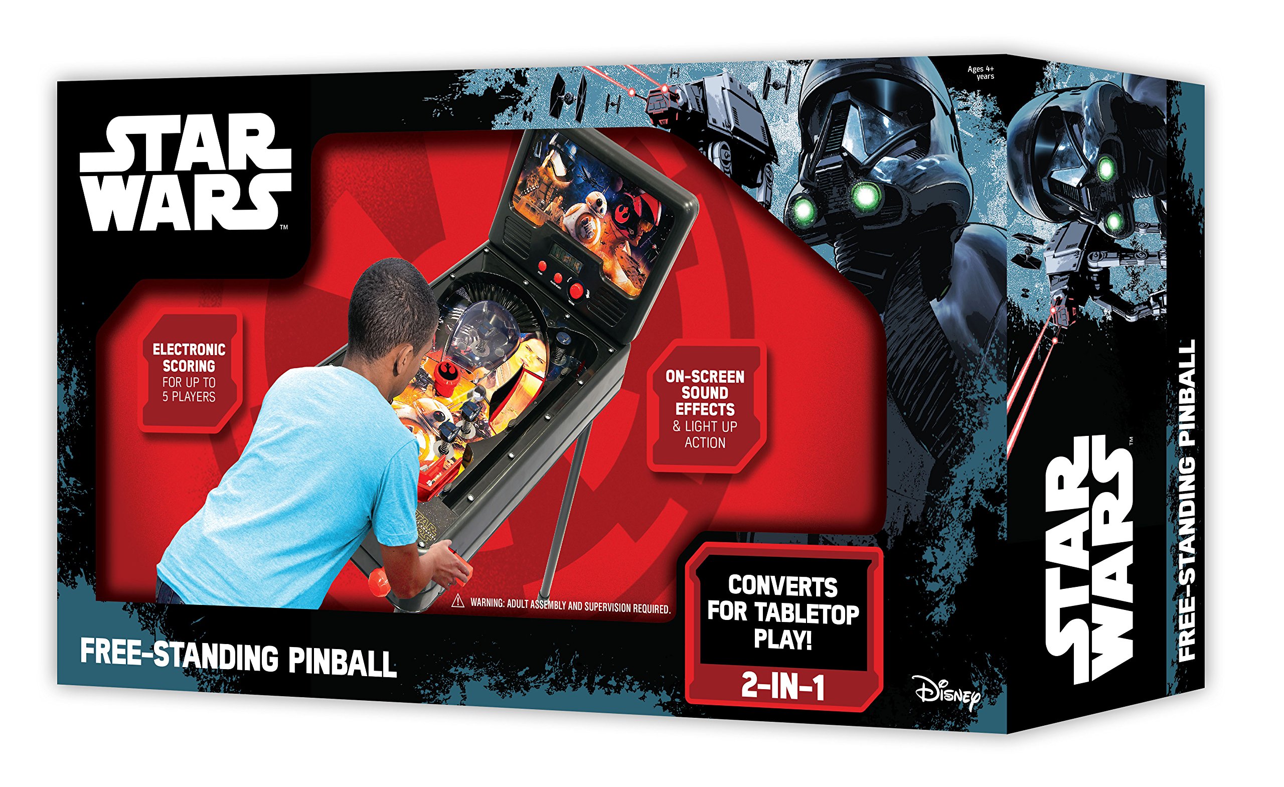 STAR WARS Rogue One Free Standing Pinball