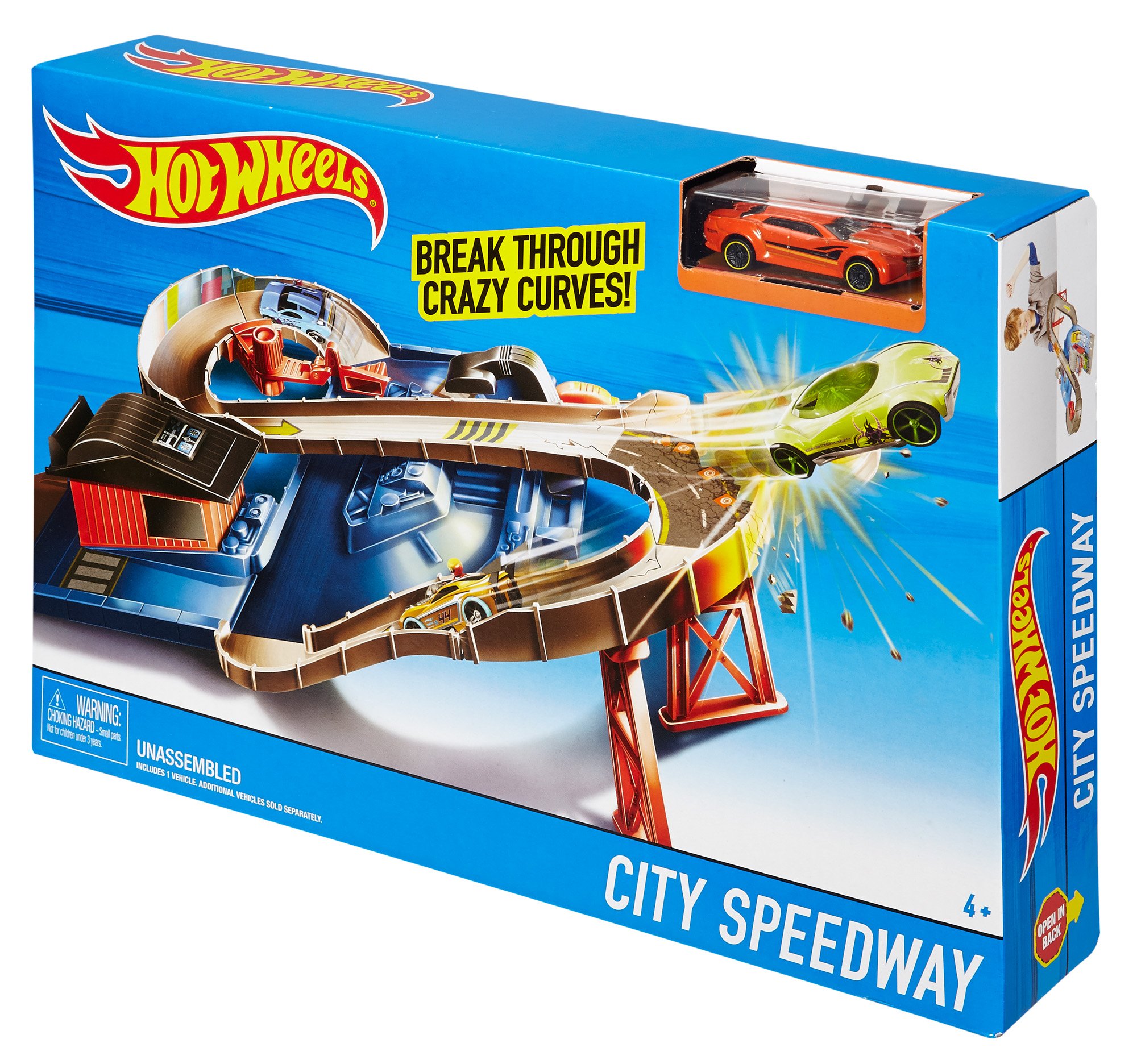 Hot Wheels City Speedway Trackset