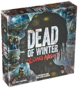 plaid hat games dead of winter the long night board game expansion - post-apocalyptic survival game, strategy game for kids & adults, ages 13+, 2-5 players, 1-2 hour playtime, made