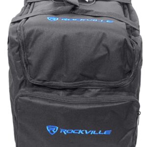 Rockville Padded Travel Bag for (2) Chauvet or American DJ Effect Lights (RLB40)