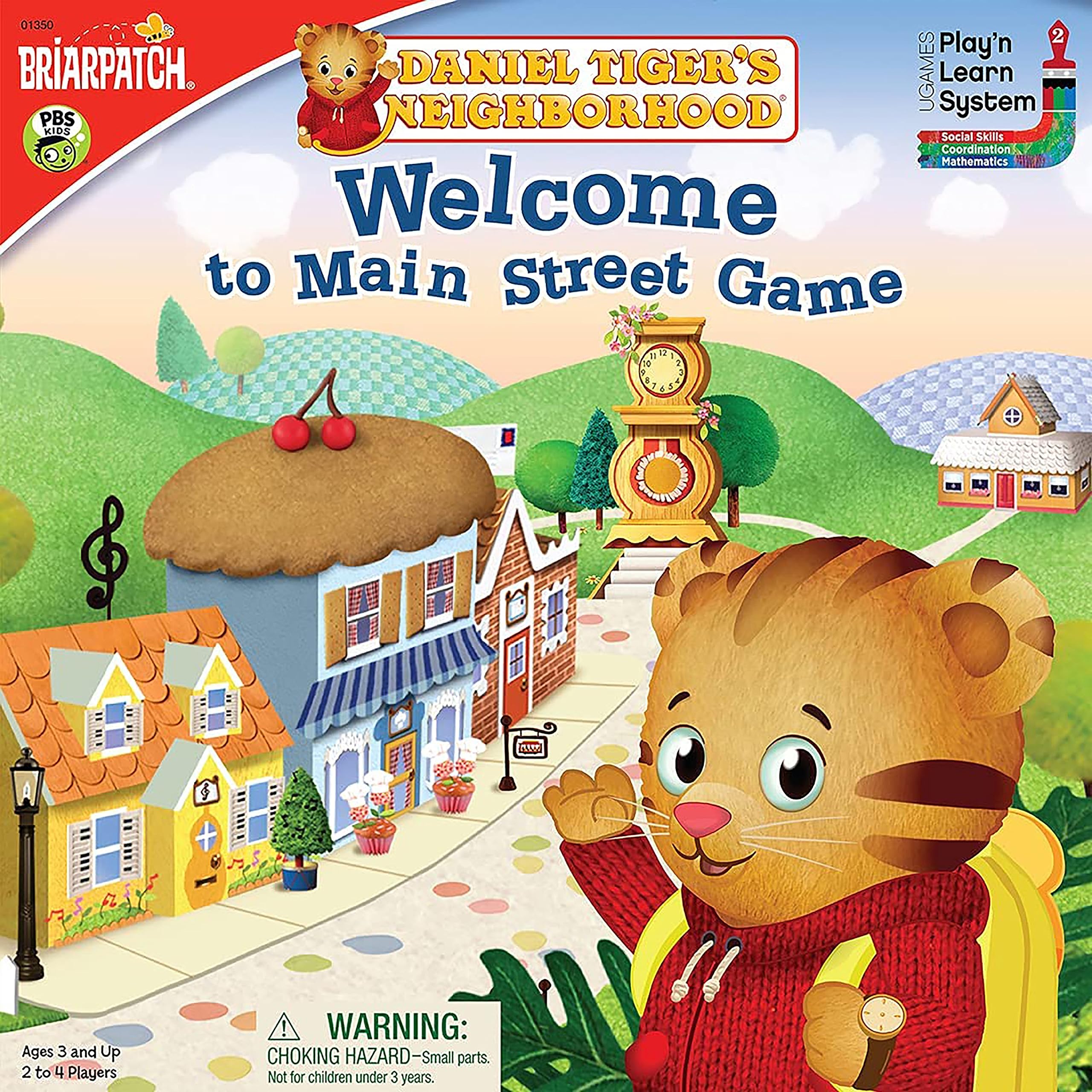 Briarpatch | Daniel Tiger's Neighborhood Welcome to Main Street, Based on Mister Rogers' Neighborhood, Preschool Game, Ages 3+