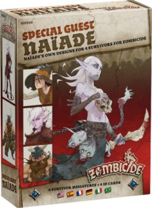 zombicide: black plague special guest naiade board game