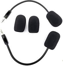 Mudder Large Foam Mic Windscreen Compatible with MXL, Audio Technica, and Other Large Microphones, Black