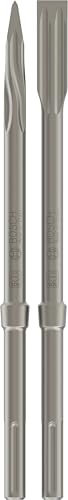 Bosch Accessories 2607017368 SDS-Max Chisel Set, Silver, 4-Piece