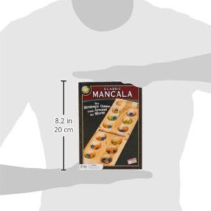 Classic Mancala - Fun Board Game for Friends and Family - Timeless Strategy Game