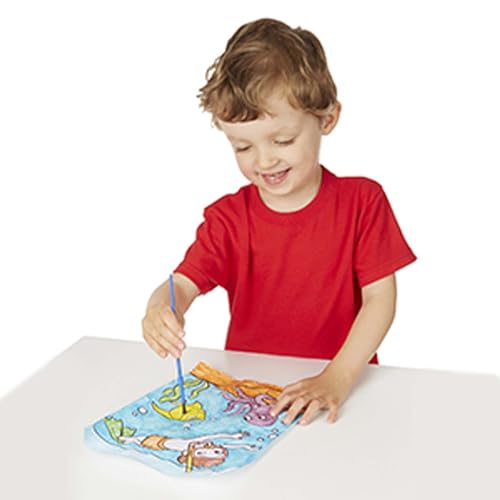 Melissa & Doug My First Paint With Water Activity Books Set - Animals, Vehicles, and Pirates - FSC Certified