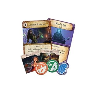 Eldritch Horror Signs of Carcosa Board Game EXPANSION | Mystery Game | Cooperative Board Game for Adults and Family | Ages 14+ | 1-8 Players | Avg. Playtime 2-4 Hours | Made by Fantasy Flight Games