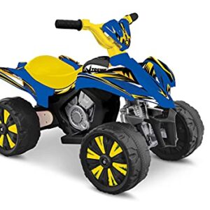 Kid Motorz Xtreme Quad 6V Vehicle, Blue & Yellow (672)