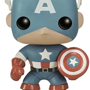 Funko POP Marvel: Captain America Sepia Tone 75th Anniversary Action Figure (Amazon Exclusive)