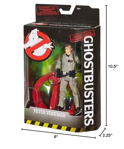 Mattel Ghostbusters Peter Venkman Action Figure 6 Inches