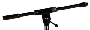 airturn telescoping boom extension for mic stands, microphones, tablets, and accessories (mic stand not included)