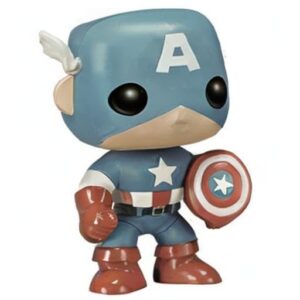 Funko POP Marvel: Captain America Sepia Tone 75th Anniversary Action Figure (Amazon Exclusive)