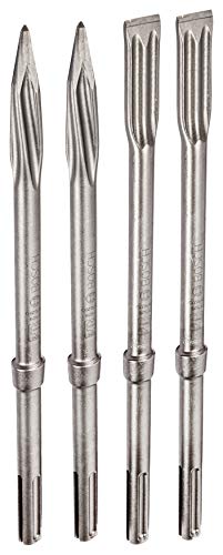 Bosch Accessories 2607017368 SDS-Max Chisel Set, Silver, 4-Piece