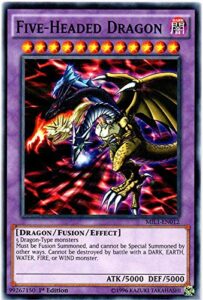 yu-gi-oh! - five-headed dragon (mil1-en012) - millennium pack 1-1st edition - common