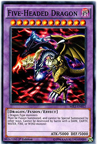 YU-GI-OH! - Five-Headed Dragon (MIL1-EN012) - Millennium Pack 1-1st Edition - Common