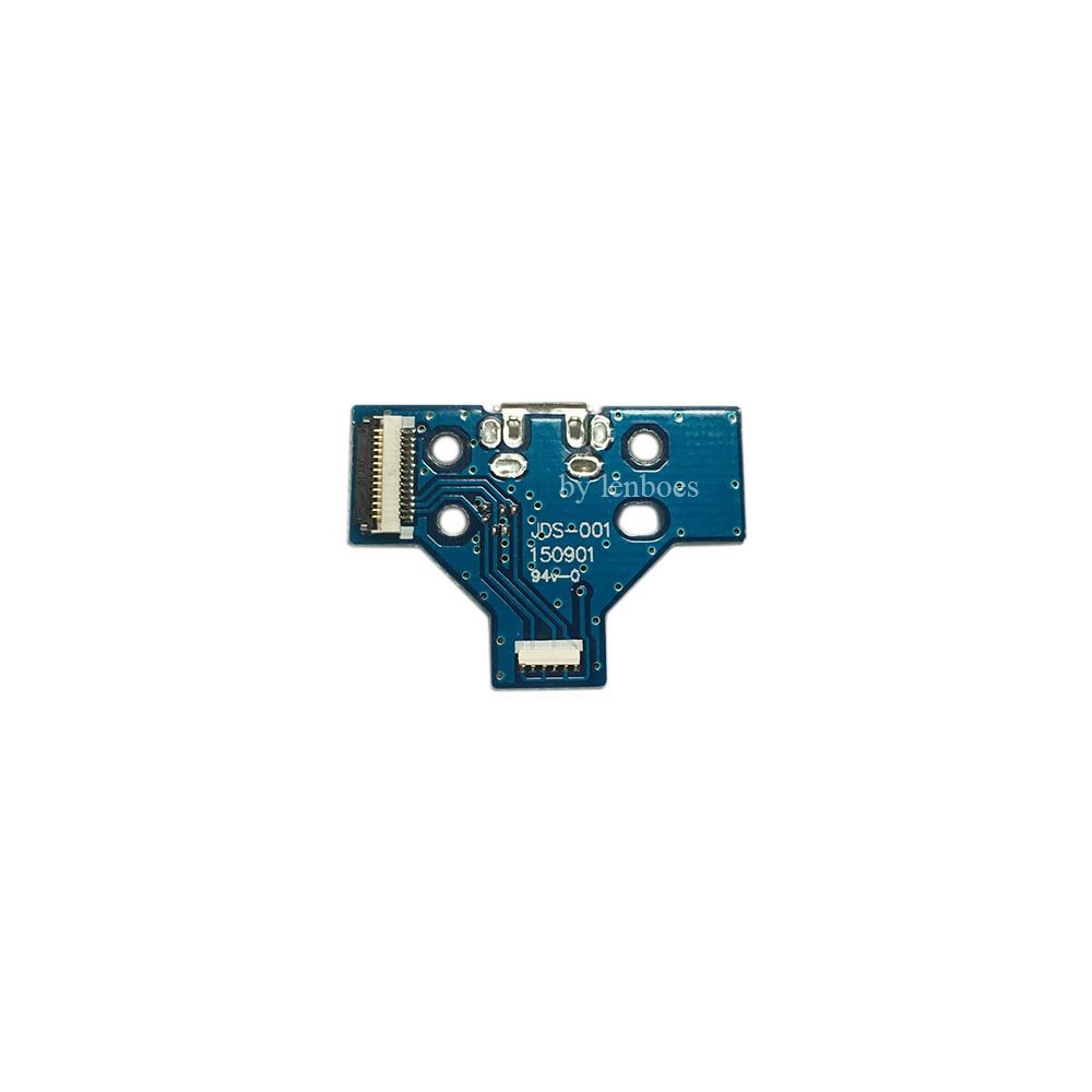 lenboes - 14 Pin Connector USB Charging Port Socket Board JDS-001 for SONY PS4 Controller