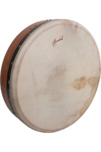 16" red cedar bodhran drum - t-bar