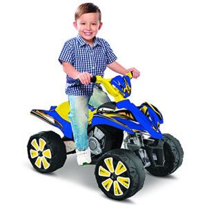 Kid Motorz Xtreme Quad 6V Vehicle, Blue & Yellow (672)