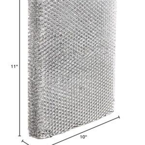 LifeSupplyUSA Humidifier Filter Replacement Evaporator Pad with Wick Compatible with Skuttle A04-1725-052 Model 2000 White-Rodgers, Goodman