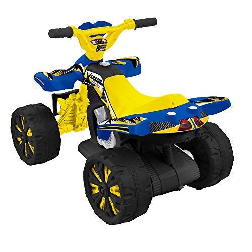 Kid Motorz Xtreme Quad 6V Vehicle, Blue & Yellow (672)