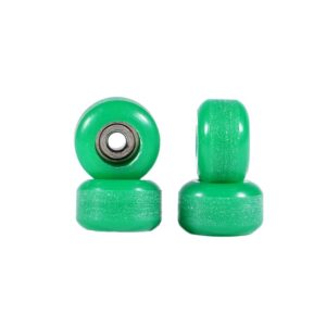 exodus ss fingerboard bearing wheels - green