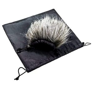 CamDesign Furry Microphone Windscreen Wind Muff Compatible with Portable Digital audio Recorders up to 10cmX14cm fits Zoom H4n H5 H6 Tascam DR-40 DR-05 DR-07 Roland R-05 Olympus LS-100