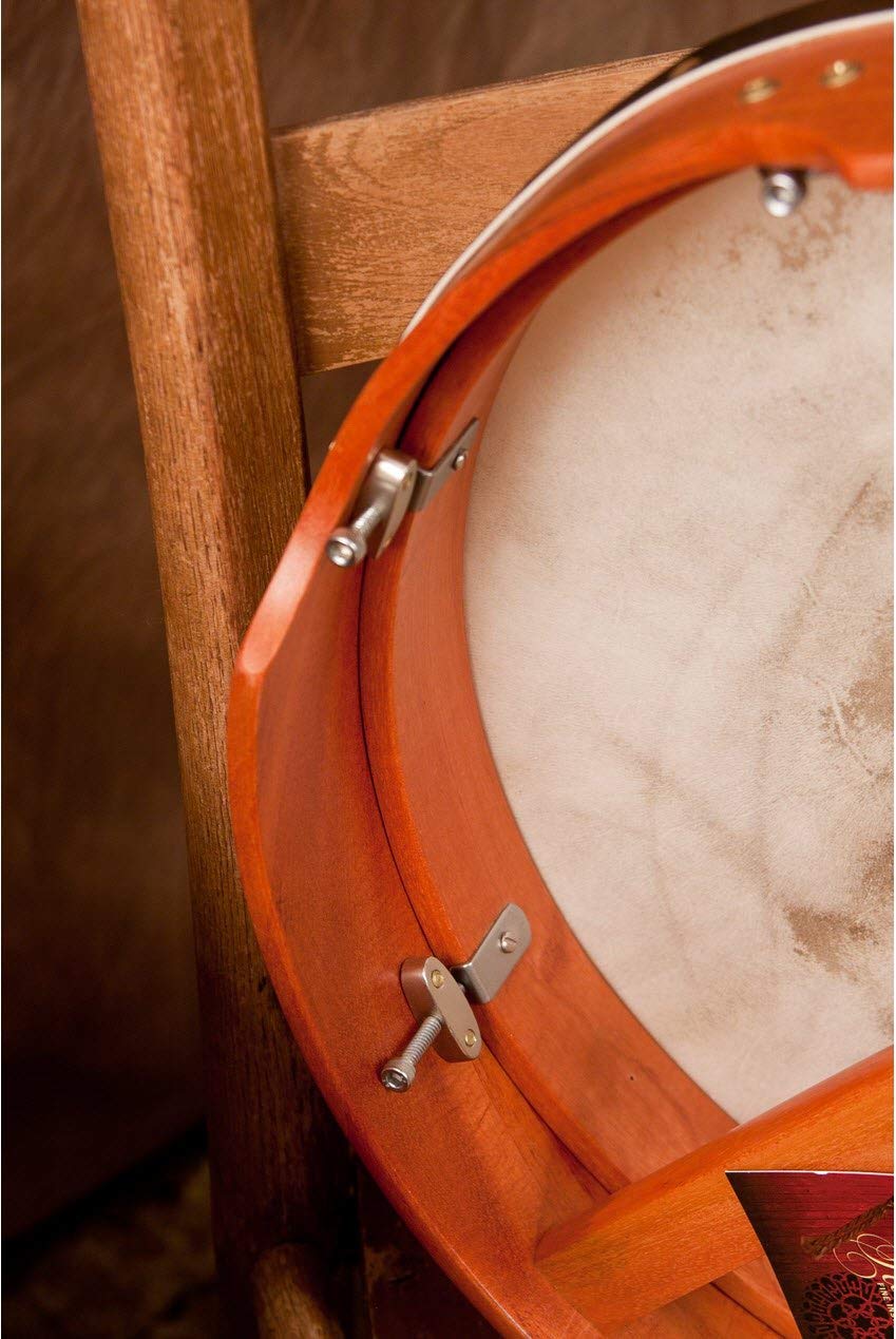 16" Red Cedar Bodhran Drum - T-bar