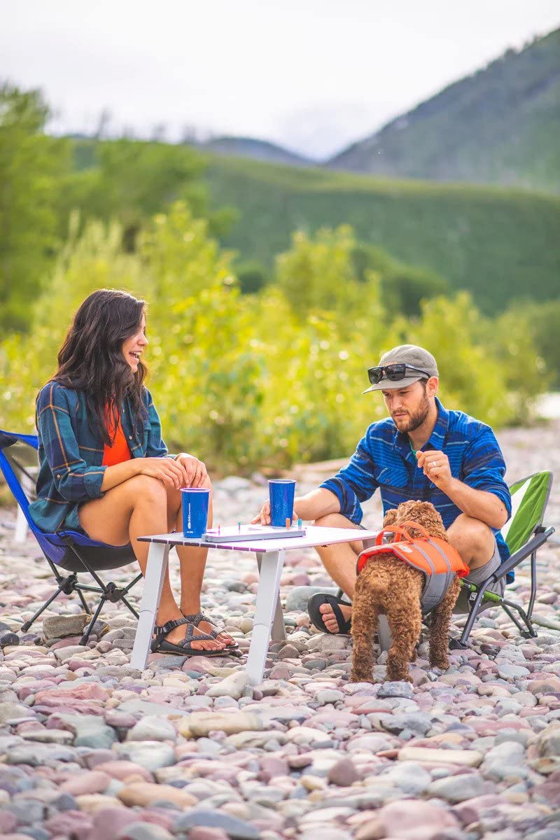 Outside Inside Backpack Cribbage Game for Camping and Travel, Lightweight and Foldable