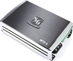 sound ordnance m75-4 75w x 4 car amplifier