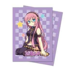 official hatsune miku luka megane deck protector sleeves (50 count)