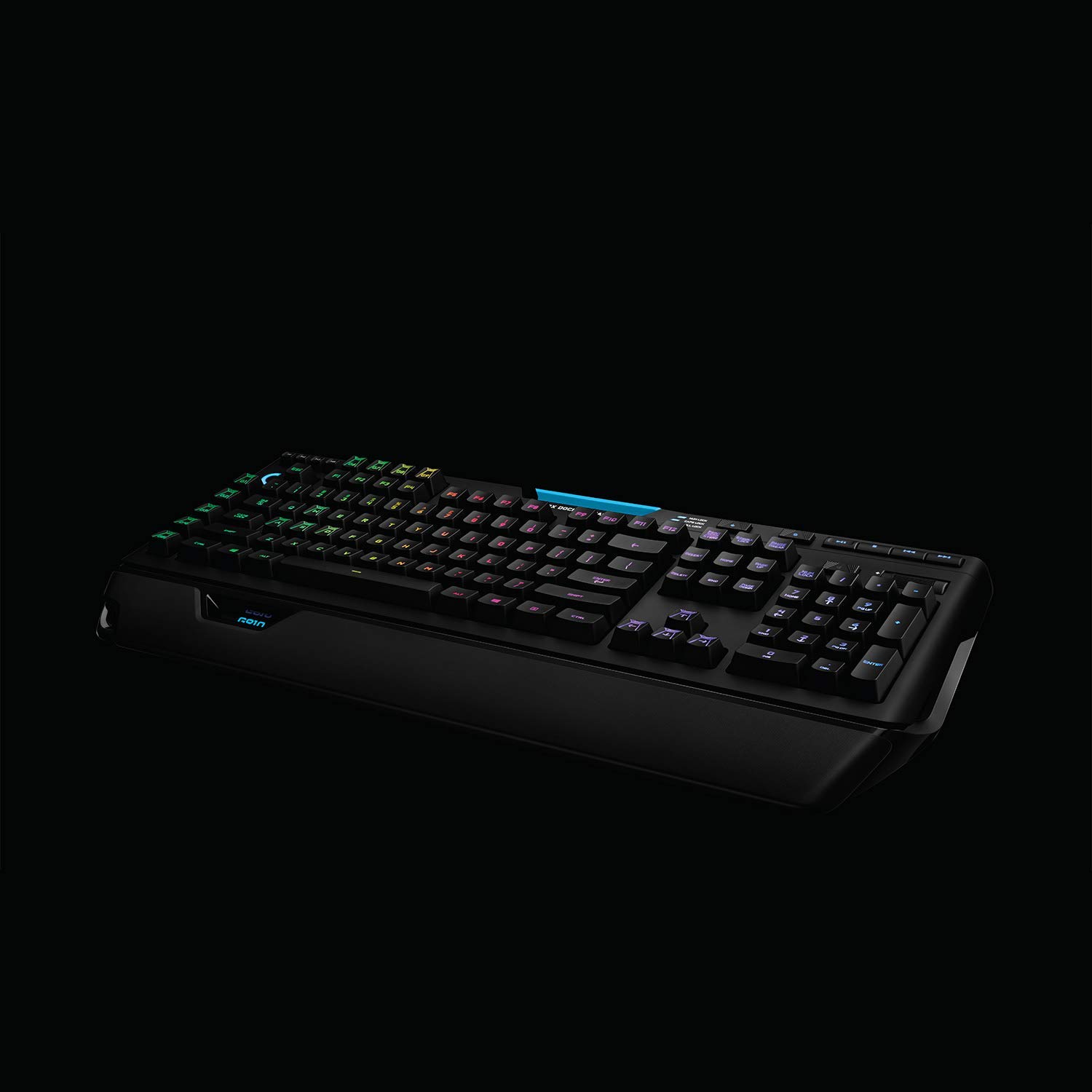 Logitech G910 Orion Spark RGB Illumination Mechanical Gaming Keyboard – 9 Programmable Buttons, Dedicated Media Controls with ARX Control App - Black (Renewed)