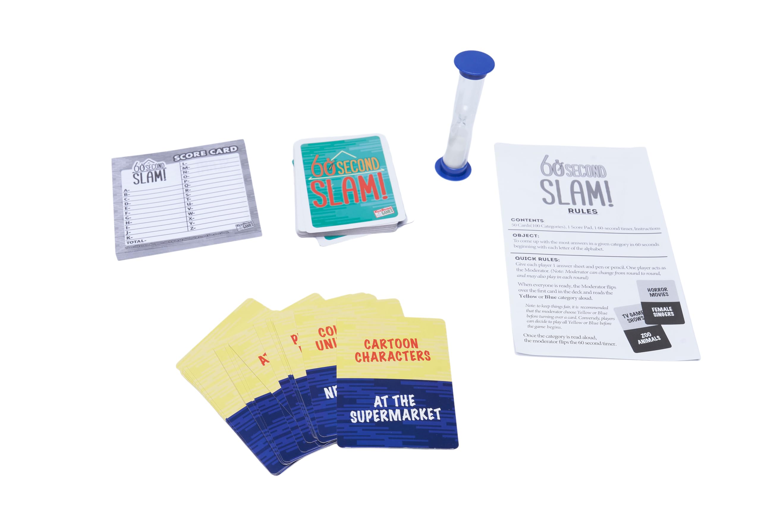 60 Second Slam! - Family Board Game