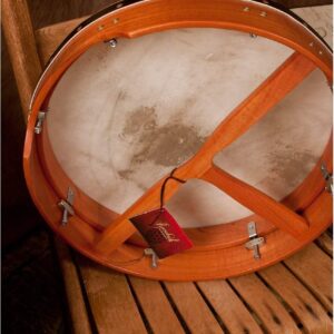 16" Red Cedar Bodhran Drum - T-bar