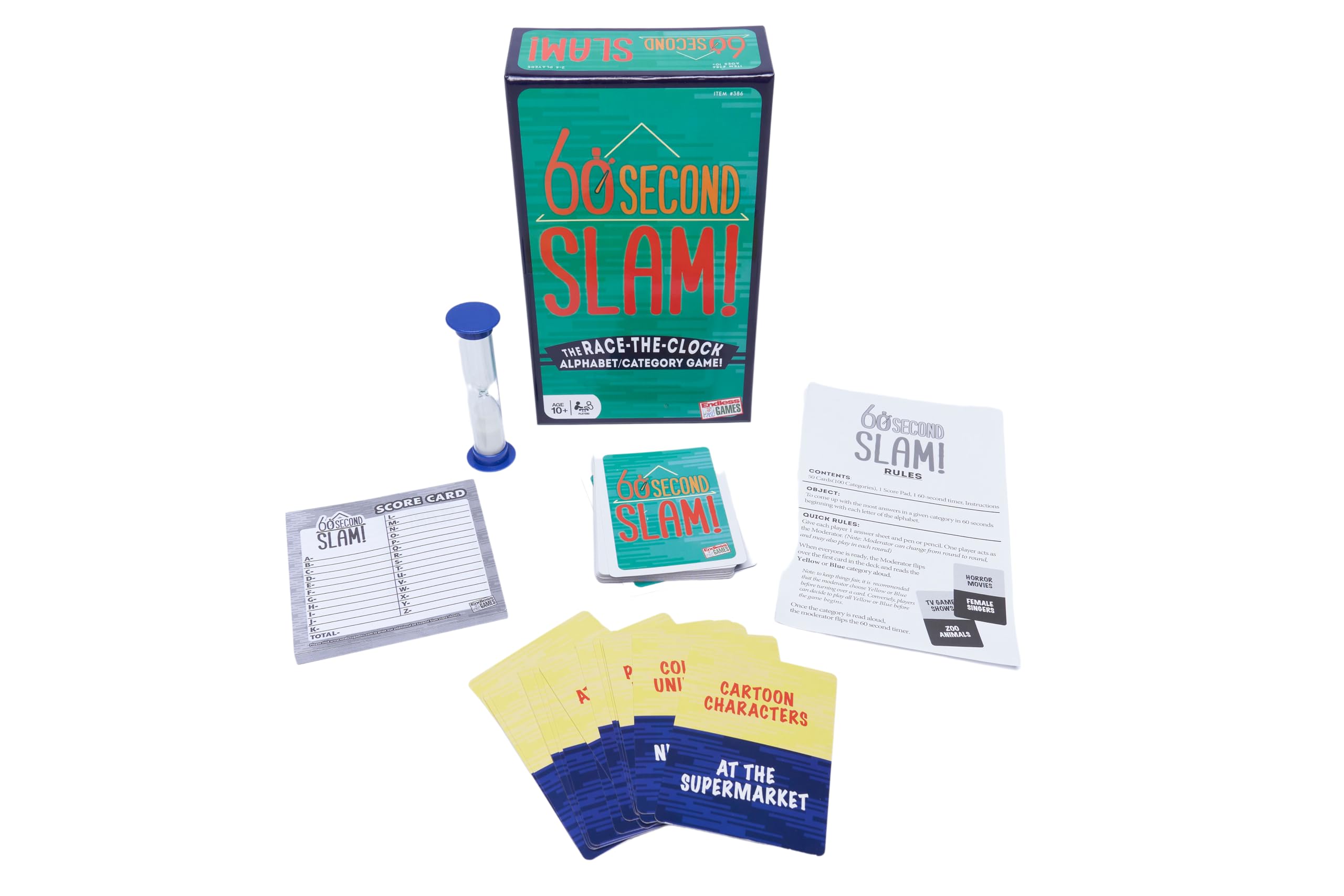 60 Second Slam! - Family Board Game