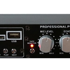 MUSYSIC MU-PRE2H Professional Audio Sound Processor Pre-Amp