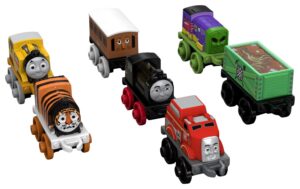 thomas & friends collectible mini toy train 7-pack