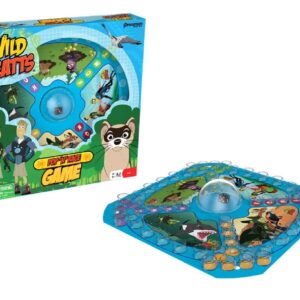 Pressman Wild Kratts Pop 'N' Race, Multi-colored, 5"