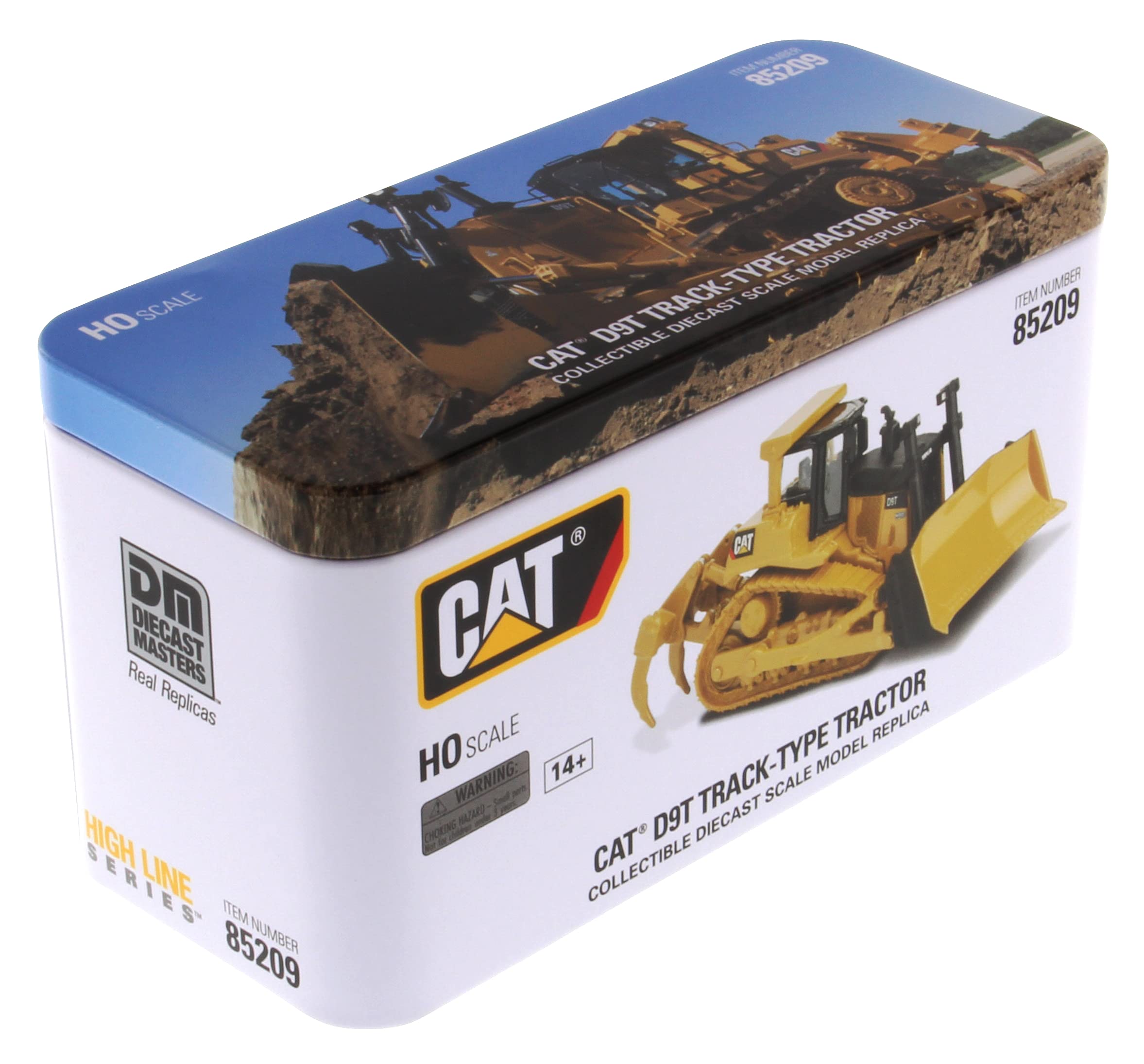 Diecast Masters 1:87 Caterpillar D9T Dozer, HO Scale Series | 1:87 Scale Model Diecast Collectible Model 85209