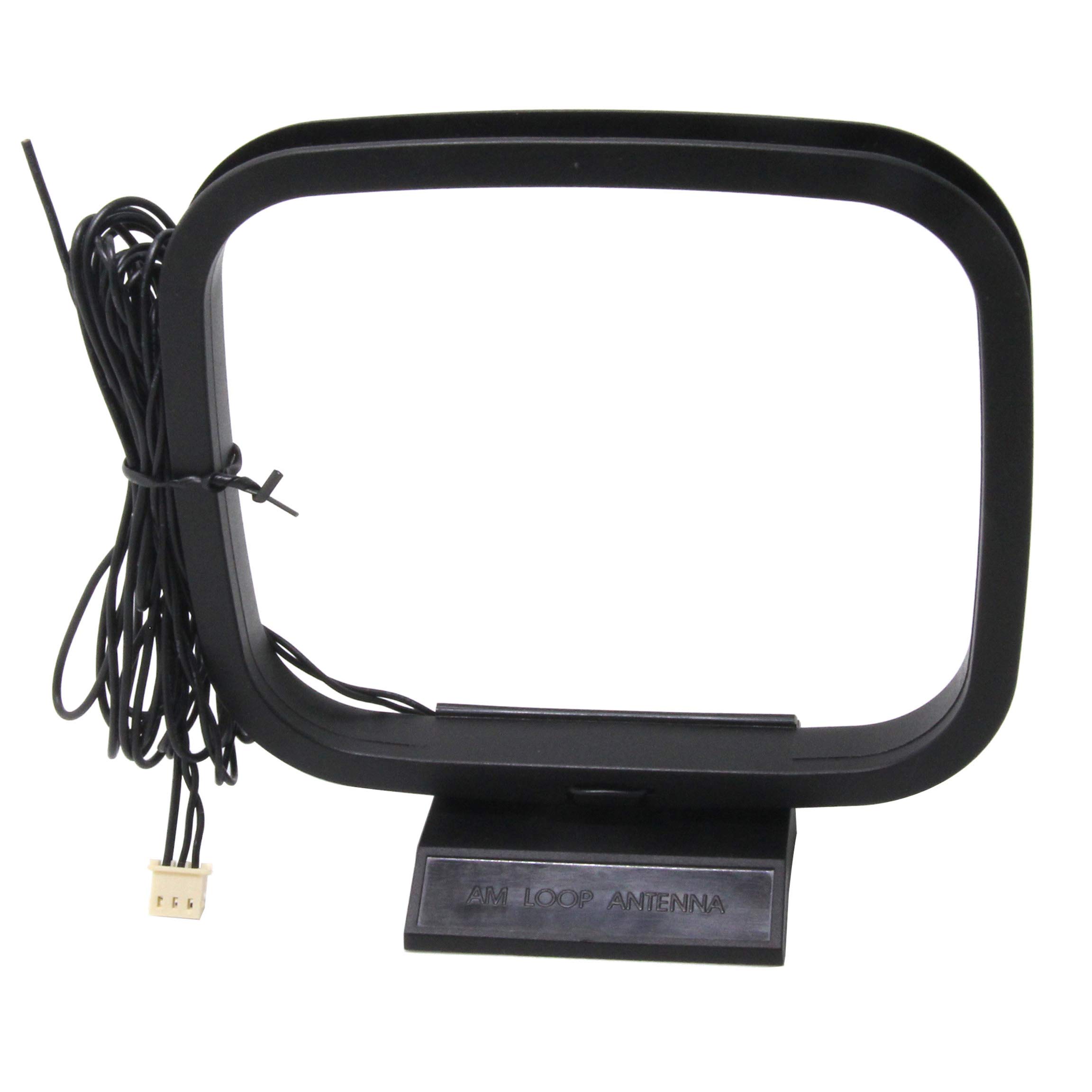 HiFi AM/FM Loop Antenna with mini connector for Sony Sharp audio receiver systems