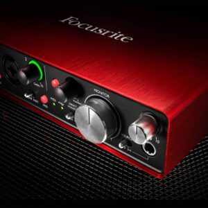 Focusrite Scarlett 2i4 (2nd Gen) USB Audio Interface with Pro Tools | First