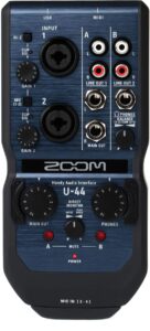 zoom u-44 handy audio interface