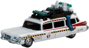 hot wheels, classic ghostbusters ecto-1 and ecto-1a die-cast vehicle 2-pack