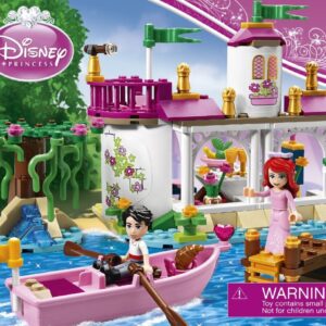 Disney Princess LEGO 250 PCS Ariel's Magical Kiss Brick Box Building Toys