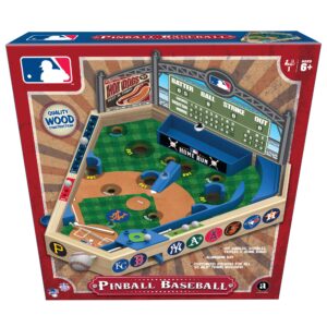 Merchant Ambassador MLB Wooden Pinball Baseball Game 14 x 12 x 8 inches