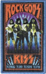 c&d visionary application kiss rock gods patch action figure