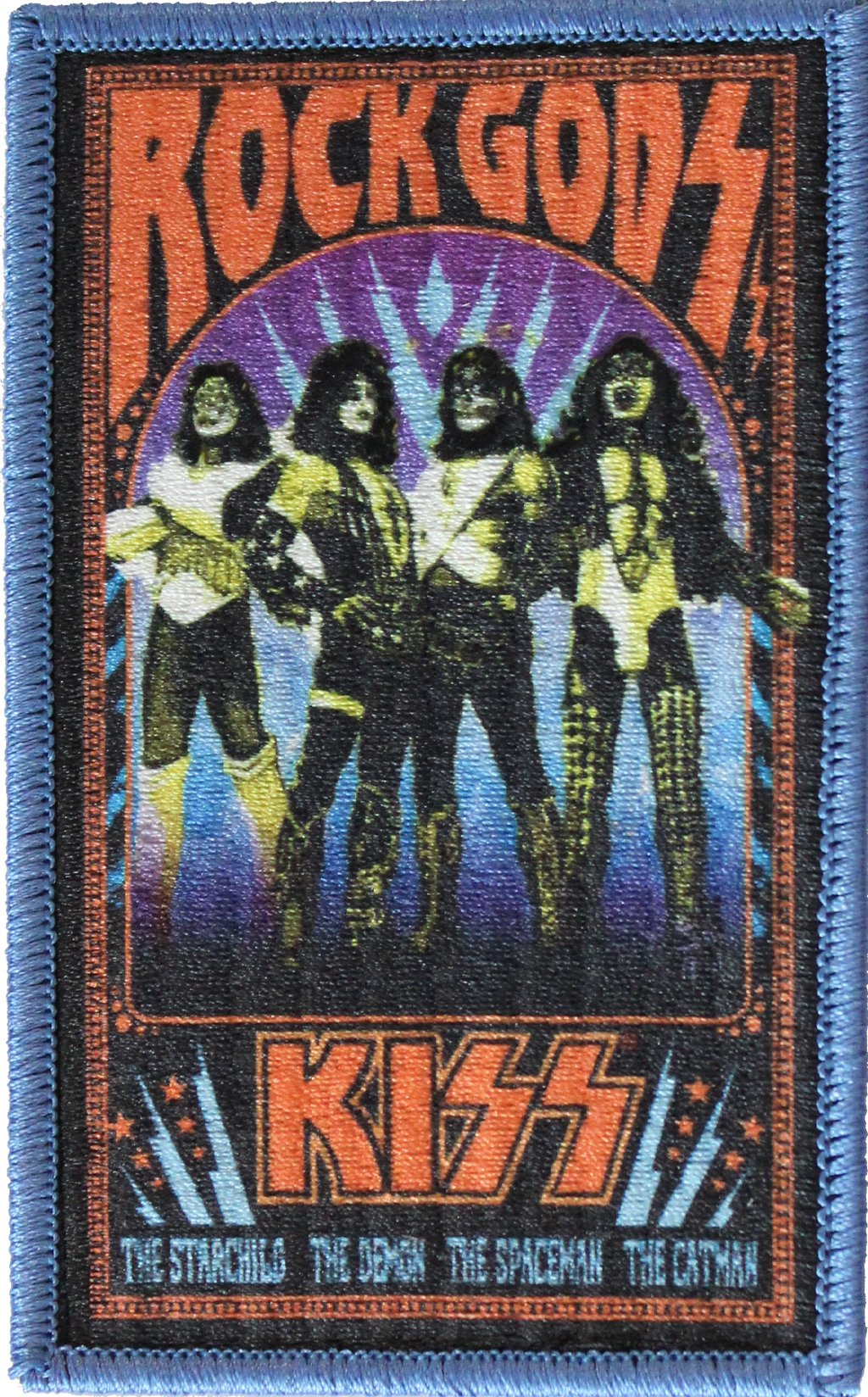 C&D Visionary Application Kiss Rock Gods Patch Action Figure