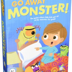 Gamewright Go Away Monster Board Game Multi-colored, 5"