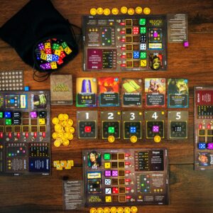 Thunderworks Games - Roll Player Board Game | A Dice Game of Fantasy Character Creation | Ages 10+ | Competitive Strategy | Family Game for 1-4 Players | 60-90 Minutes