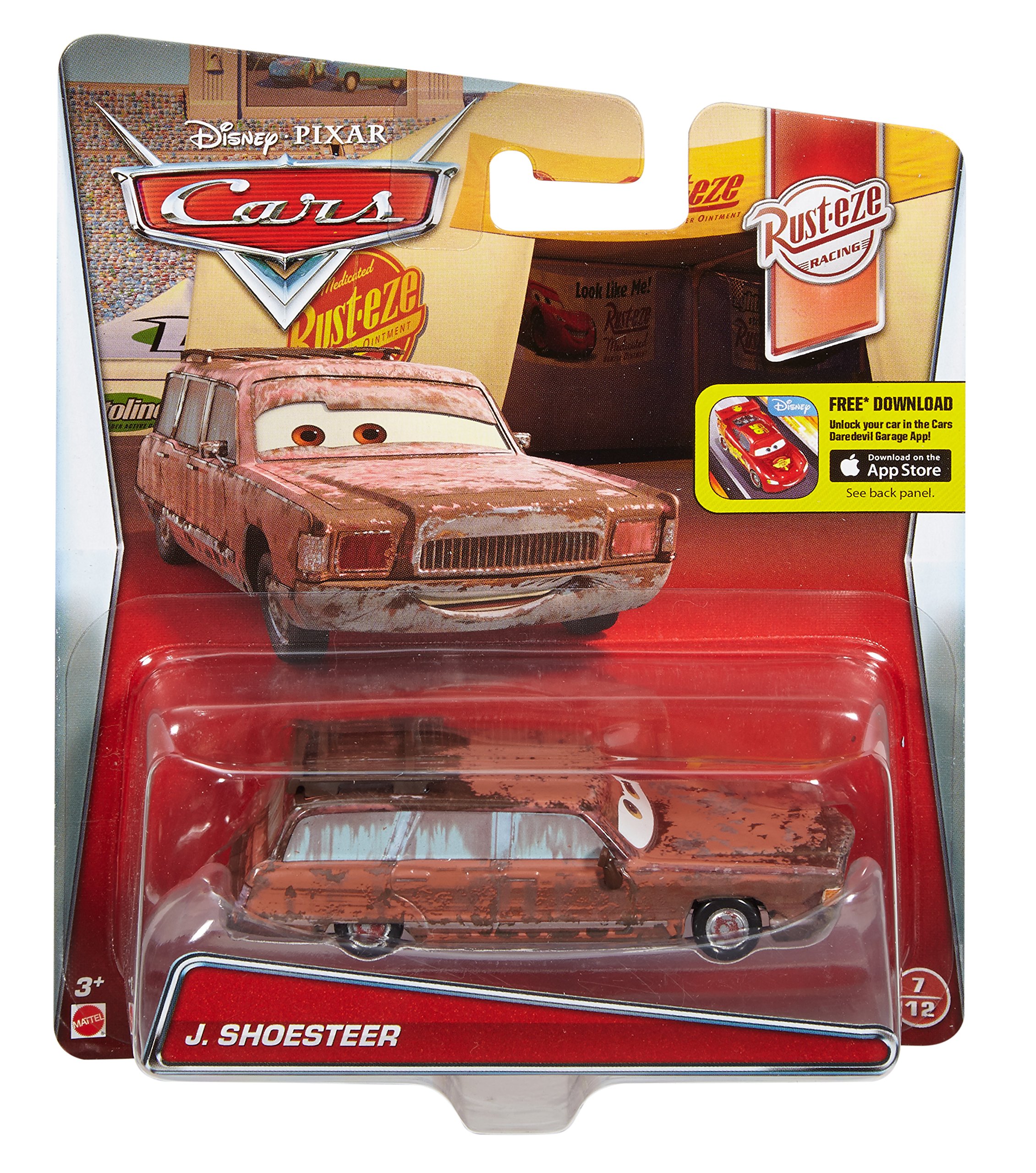 Disney Pixar Cars Diecast Rusteze Fan #3 Vehicle